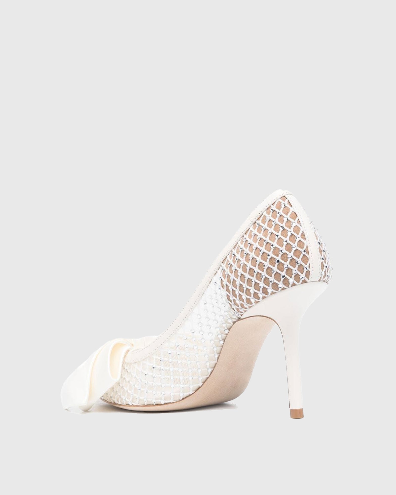 Betta Bow Embellished Mesh Pumps – Sienna Rossi
