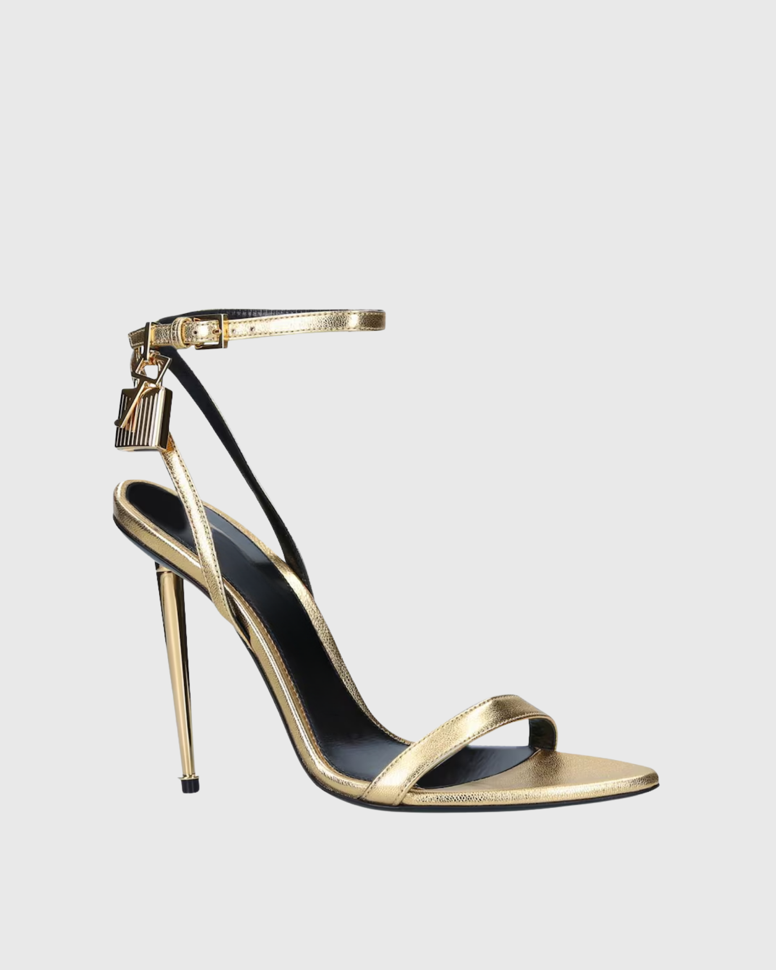 Elsie Metallic Strap Sandals In Gold – Sienna Rossi