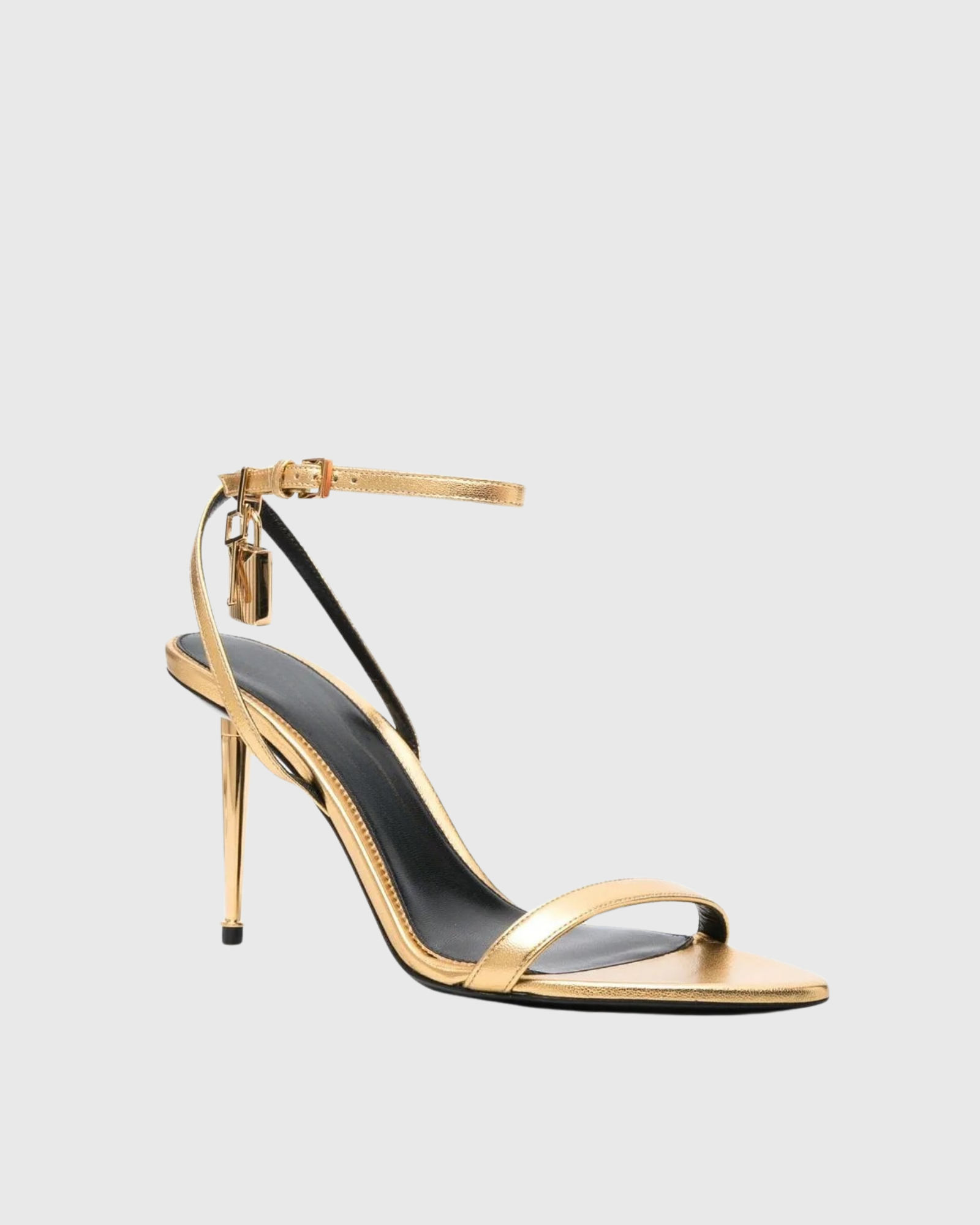 Elsie Metallic Strap Sandals In Gold – Sienna Rossi