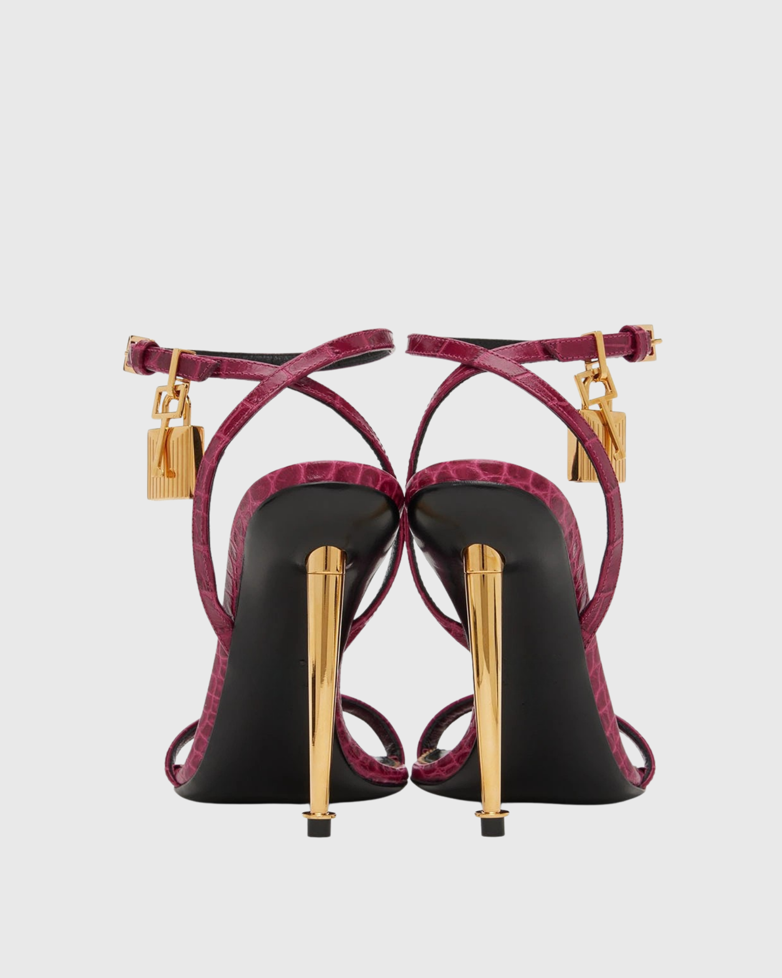 Elsie Snake Print Strap Sandals In Purple – Sienna Rossi