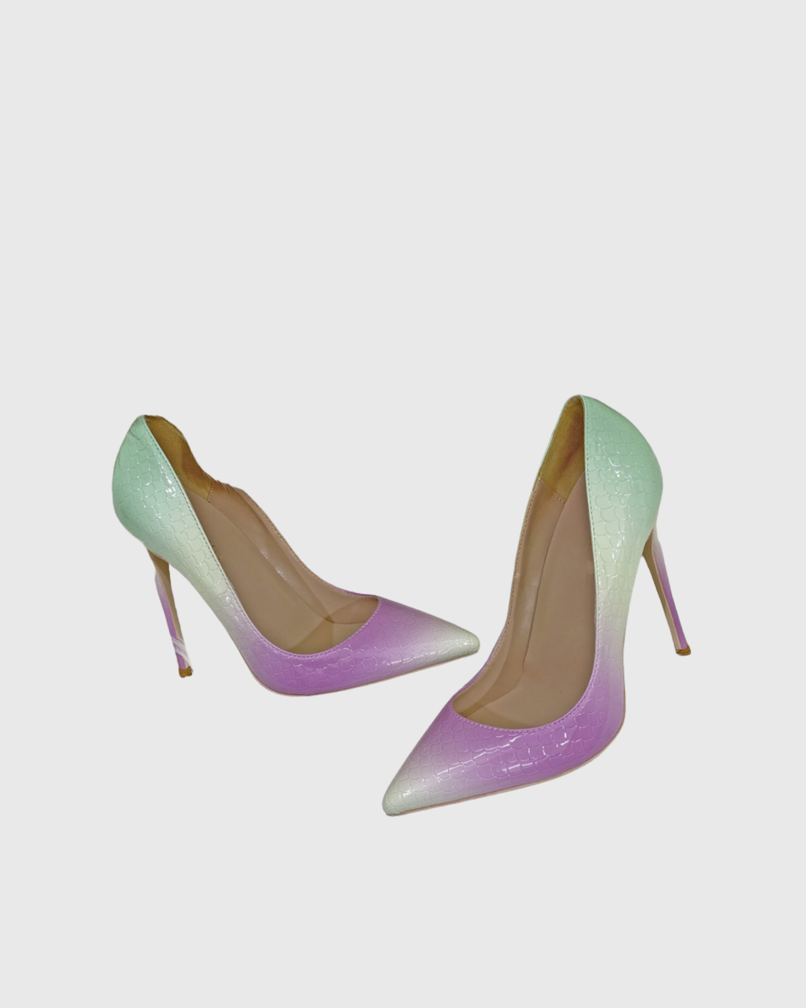 Jen Snake Texture Pumps In Ombre – Sienna Rossi