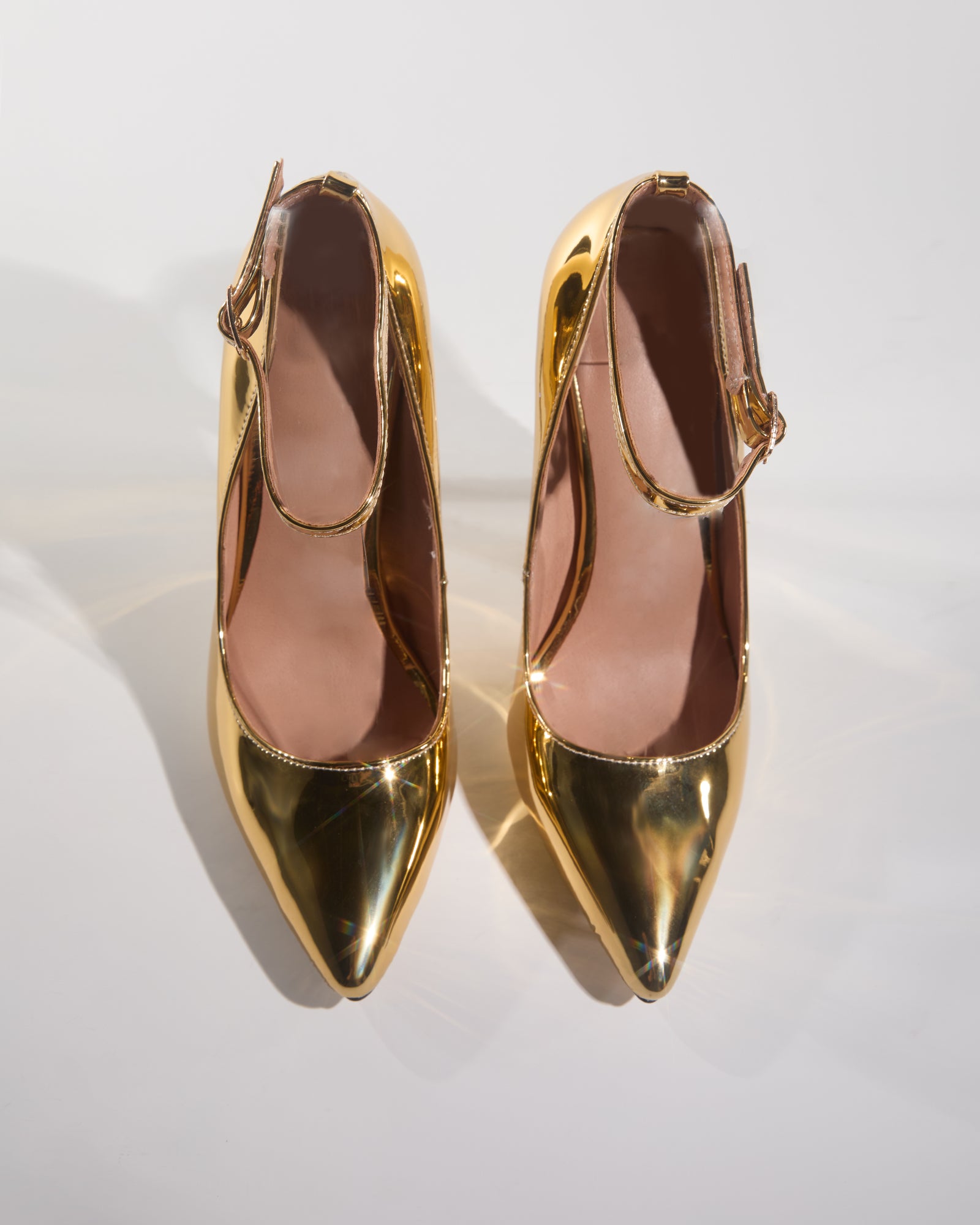 Matilda Diamond Metallic Pumps – Sienna Rossi