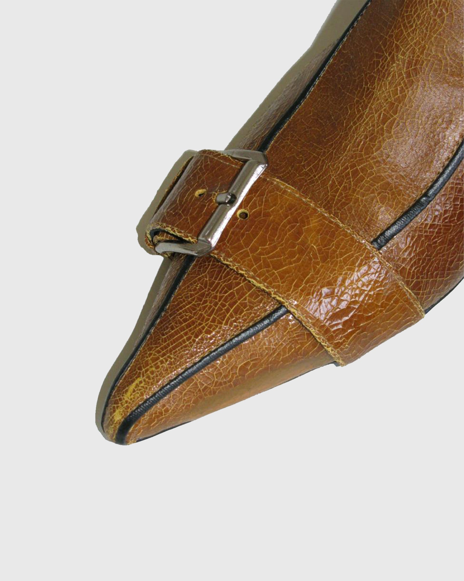 Regina Buckle Texture Leather Knee High Boots In Brown – Sienna Rossi